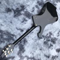 China Custom Paul Stanley Mirror Crack Electric Guitar 22 Fret Basswood Body Maple Neck for sale