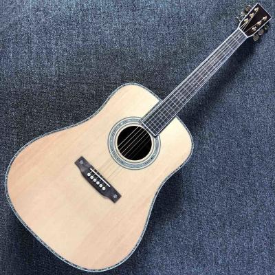 China Custom Dreadnought D Style Acoustic Electric Guitar Rosewood Back Fingerboard 6 String for sale