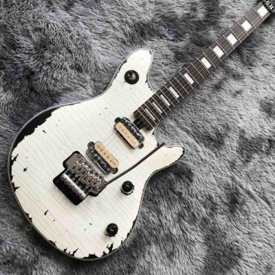 China Prince Clouds Relic EVH Wolfgang Electric Guitar 22 Fret Mahogany Body Sunburst for sale