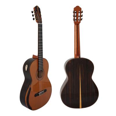 China Yulong Guo Double Top Master Concert Guitar 650mm Scale Ziricote Back and Sides for sale