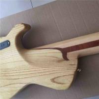 China Custom Burst Maple Top 6 String Bass Guitar Neck Through Body Ebony Fingerboard Active Pickups for sale