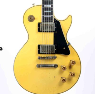 China Custom Heavy Relic Randy Rhoads 1974 Antique Electric Guitar Mahogany Body 22 Fret White Cream for sale