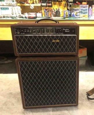 China Custom Grand ODS 30W Hand Wired Guitar Amplifier Head Brown Tolex JJ Tubes for sale