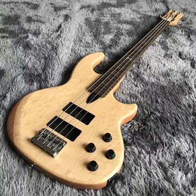 China Custom Grand WA Style 4 Strings Electric Bass Guitar Mahogany Body Rosewood Fingerboard 22 Frets for sale
