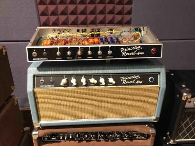China Custom Princeton Reverb Guitar Amplifier 15W 1x12 Inch Jensen Speaker Based on AA1164 for sale