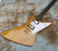 China Custom Korena Explorer Electric Guitar Mahogany Body 22 Fret Bolt On Neck Accept Customization for sale