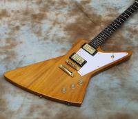 China Custom Korena Explorer Electric Guitar Mahogany Body 22 Fret Bolt On Neck Accept Customization for sale