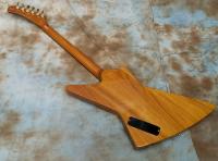 China Custom Korena Explorer Electric Guitar Mahogany Body 22 Fret Bolt On Neck Accept Customization for sale