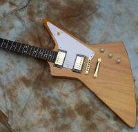 China Custom Korena Explorer Electric Guitar Mahogany Body 22 Fret Bolt On Neck Accept Customization for sale