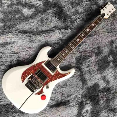 China Custom Grand PES RZK1 Killer Switch Electric Guitar White Active Pickup 22 Fret Mahogany for sale