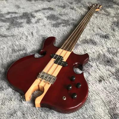 China Custom Grand ALEM Mark King Deluxe 4 String Neck Through Bass Guitar with 24 Frets for sale