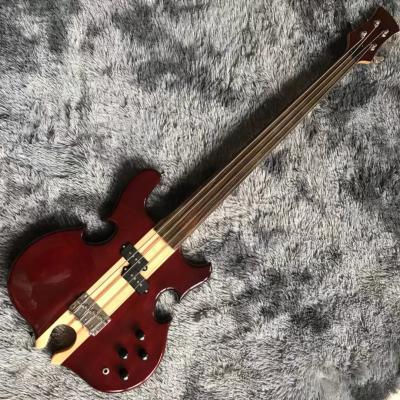 China Custom ALEMBIC Style 4 String Bass Guitar Neck Through Body 24 Fret Ebony Fingerboard for sale