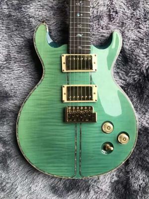 China Custom PR Custom Electric Guitar Tiger Flamed Maple Top Shells Wrap The Edges for sale