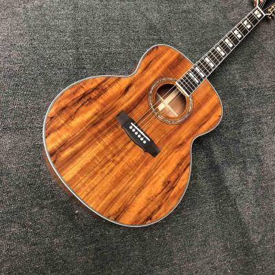 China Custom Guilds 43 Inches Jumbo KOA Wood F50 Vintage Acoustic Guitar Gloss Finished with Fishman EQ 301 Pickup for sale