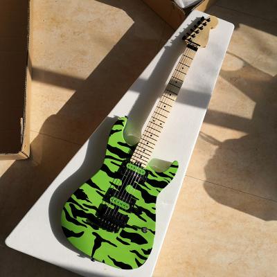 China Custom Handpaint Electric Guitar with Kinds Patterns and Colors Optional for sale