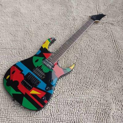 China Custom JPM100 P1 John Petrucci Electric Guitar 22 Fret Mahogany Body Floyd Rose Tremolo Black for sale