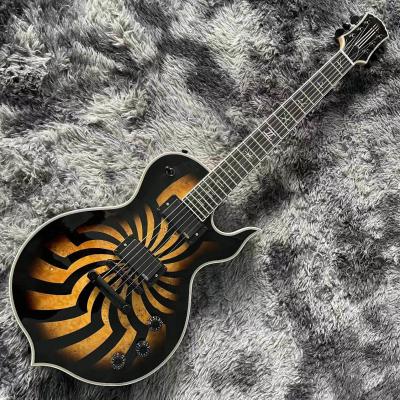 China Custom Wylde Audio Odin Grail Electric Guitar Mahogany Body Ebony Fingerboard 22 Frets Active Pickup for sale