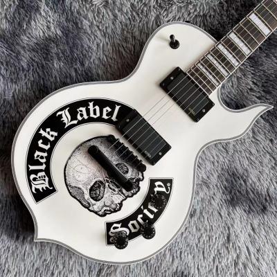 China Custom Zakk Wylde Electric Guitar 22 Fret Mahogany Body Ebony Fingerboard Block Inlays for sale