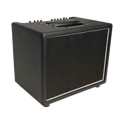 China Custom Grand 60W Acoustic Guitar Combo Amplifier with Effects 7in Speaker Black for sale