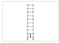 China Multi-Purpose 4.4M Aluminum Telescopic Ladder for Various Applications for sale