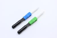 China 3 SM Single Quick Connection Mode Hot-Melt SC/UPC SC/APC FTTH Fast Connector IL 0.3dB for sale