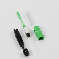China 3 SM Single Quick Connection Mode Hot-Melt SC/UPC SC/APC FTTH Fast Connector IL 0.3dB for sale