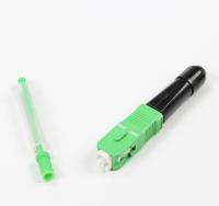 China 3 SM Single Quick Connection Mode Hot-Melt SC/UPC SC/APC FTTH Fast Connector IL 0.3dB for sale