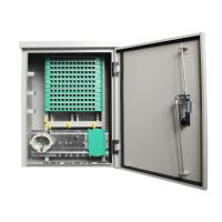 China FTTH ODF Outdoor 96 144 288 576 Core Fiber Optic Cross Connect Cabinet Reinforced Adapter for sale