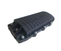 China Distribution Fiber System FTTH 12 24 48 96 144 288 Core Horizontal type Fiber Optic Splice Closure with 3 for sale