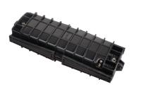 China Distribution Fiber System FTTH 12 24 48 96 144 288 Core Horizontal type Fiber Optic Splice Closure with 3 for sale
