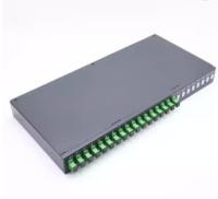 China 96port 48port 12port 24 port ODF LC SC ST APC UPC Fiber Patch panel Rack Fiber Panel for sale