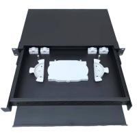 China 96port 48port 12port 24 port ODF LC SC ST APC UPC Fiber Patch panel Rack Fiber Panel for sale