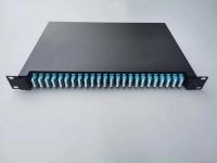 China 260*200*60 mm FTTH Distribution Fiber System 1U 96 Core LC SC Rack Mounted MPO MTP Fiber Optic Patch Panel ODF for sale