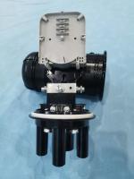 China 7 Branch 96/144 Core Wall Mount Pole Fiber Optic Junction Box with Heatshrinkable Seal for sale