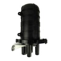 China 7 Branch 96/144 Core Wall Mount Pole Fiber Optic Junction Box with Heatshrinkable Seal for sale