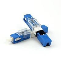 China 3 Mechanical SC APC SC UPC Fiber Optic Fast Connector FTTH Quick Connector Assembly for sale