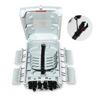China PC ABS Material 8 Core Fiber Optical Terminal CTO/NAP Distribution Box with PLC Splitter 1x8 for sale