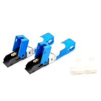China 3 Mechanical SC APC SC UPC Fiber Optic Fast Connector FTTH Quick Connector Assembly for sale