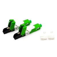 China 3 Mechanical SC APC SC UPC Fiber Optic Fast Connector FTTH Quick Connector Assembly for sale