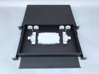 China FTTX ODF Optical Distribution Frame 19 Inch Rack Mounted 24 Core for FTTX Connections for sale