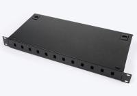 China SM/MM/OM3 Fiber Type 2x4 Optical Splitter 2x32 PLC for 19 Inch Rack Mount Fiber Splitter for sale