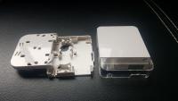 China 100.5*85*29mm Telecommunication 4 ports Fiber Optic Faceplate Terminal Junction Box for sale