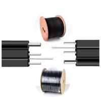 China Telecommunication G657a Frp Kfr Drop Indoor Ftth Fiber Optic Cable for Customized Needs for sale