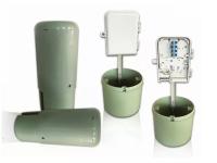 China Outdoor Fiber Optic Distribution Point ODP Pedestal with 3- and 24 Ports Max Capacity for sale