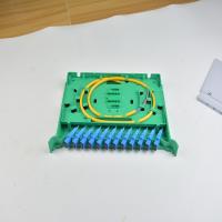 China Easy Installation 12 24 36 Core Fiber Optic Splice Tray for Wall Mounted 4g Network for sale
