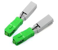 China FTTH SC APC Fast Connector Assembly for Low Signal Loss Fiber Optic Field Installation for sale
