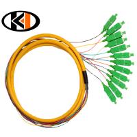 China 1.5m SC/UPC or SC/APC Single Core Optical Fiber Pigtail with Insertion Loss ≤0.3dB for sale