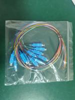 China Ningbo Fiber Optic Patch Cord Multi Mode 5m Pigtail with SC FC ST LC UPC Connector Type for sale