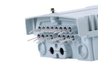 China FTTX ODB NAP FTTH 16 Ways IP65 Waterproof Cable Splitter Box with PC ABS Material for sale