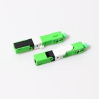China SC APC/UPC Fast Connector for FTTH Field Assembly Fiber Optic Adapter in Network 3G for sale